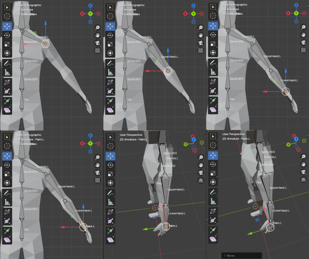 Скелетная анимация в Blender — Уголок Ковалева
